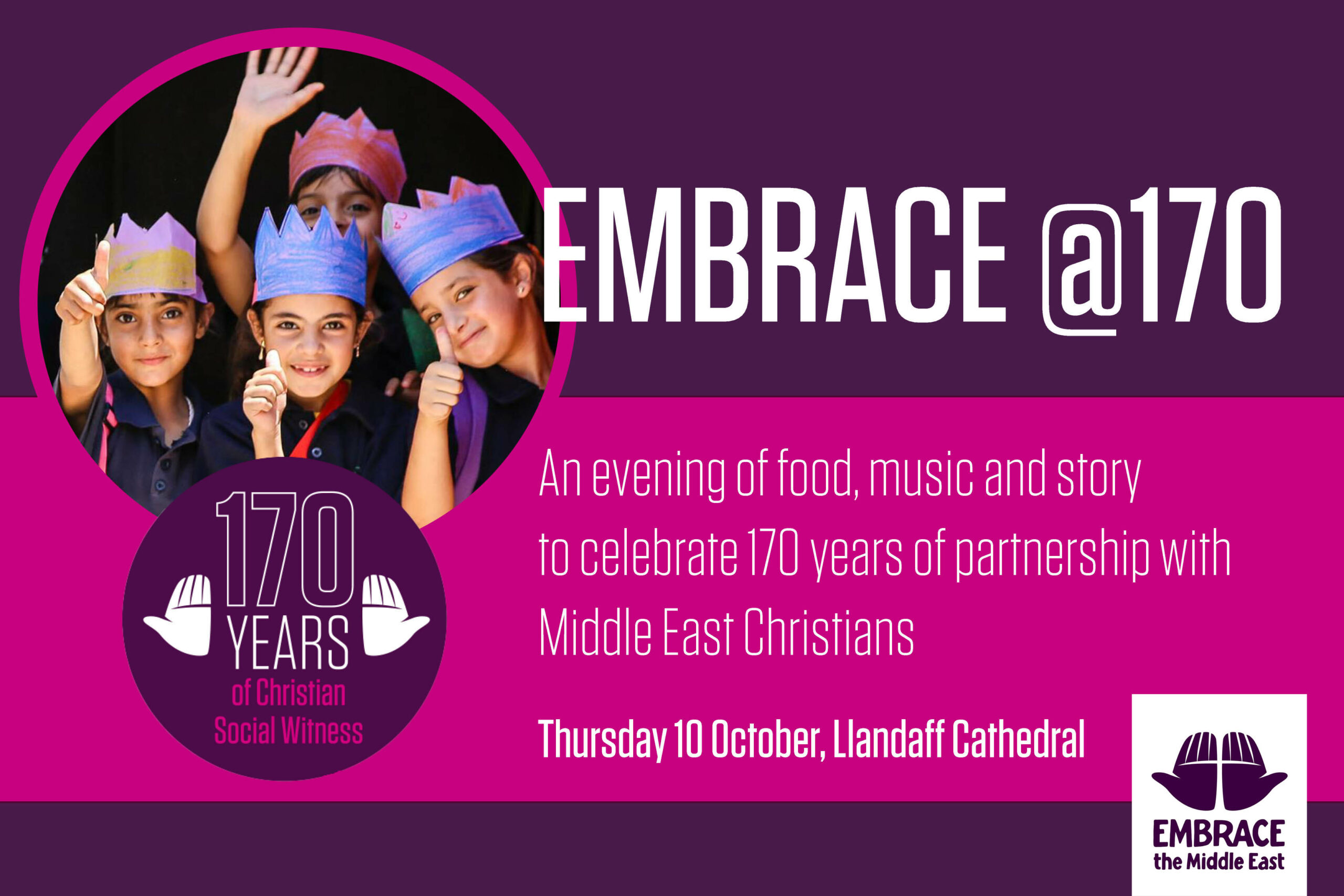 170 Years of Embrace the Middle East - llandaffcathedral.org.uk